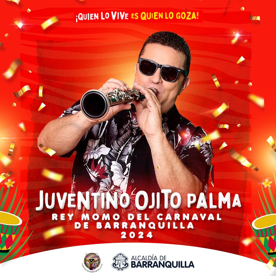 Llegó el Rey Momo del Carnaval de Barranquilla 2024. – Costerisima Stereo